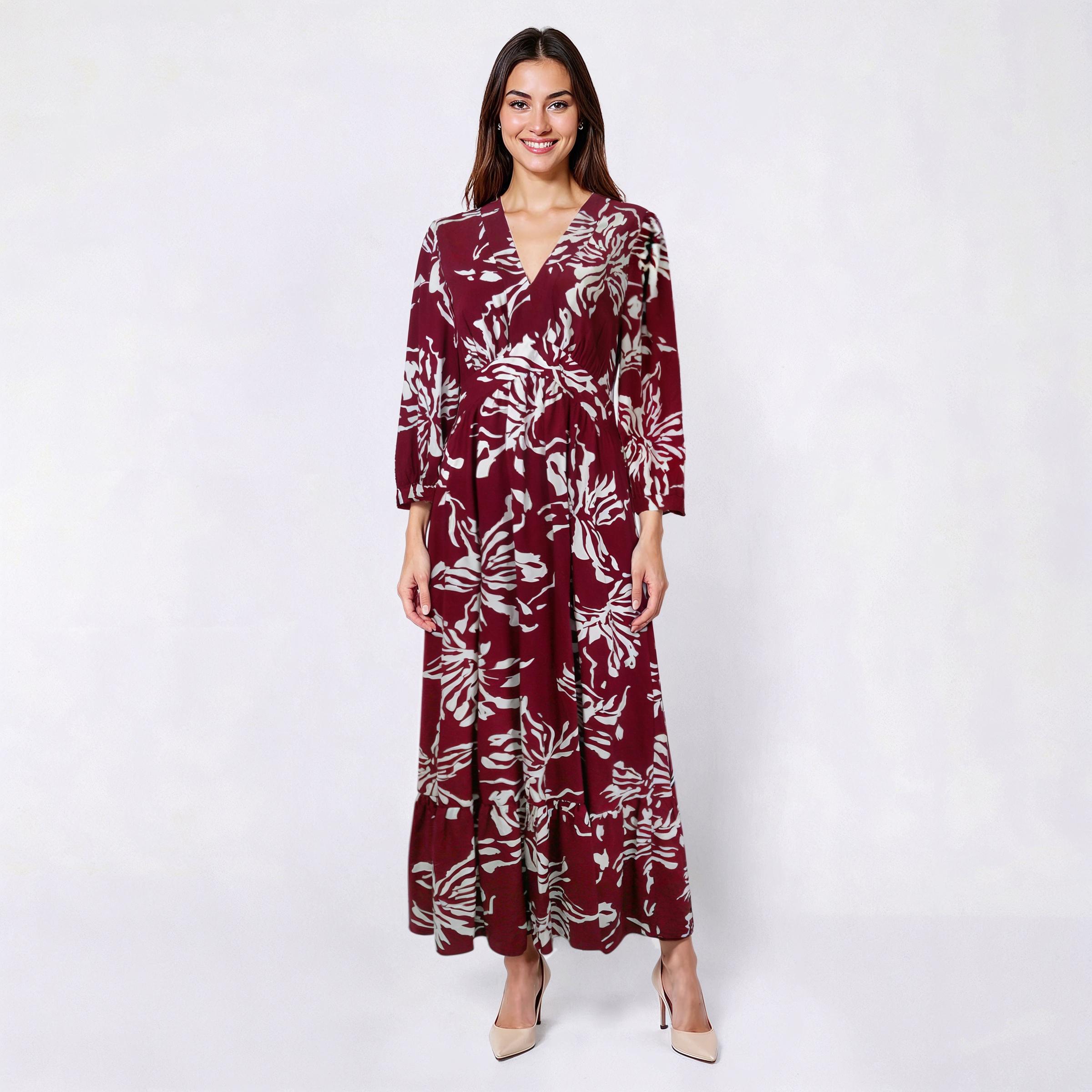 Click here for Womens Harlow & Rose 3/4 Sleeve Botanical Floral M... prices